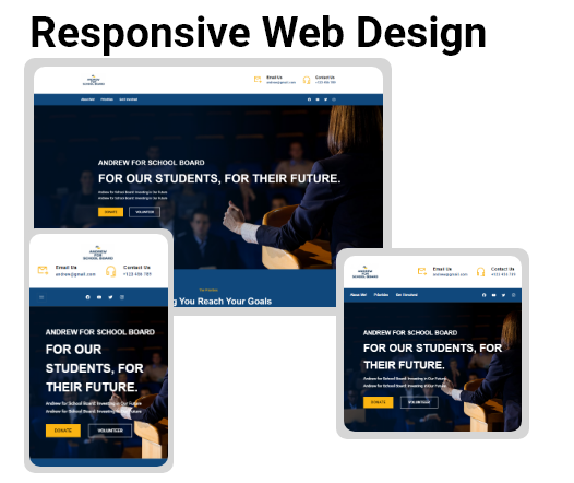 Political Campaign Website Services - StarVista Tech
